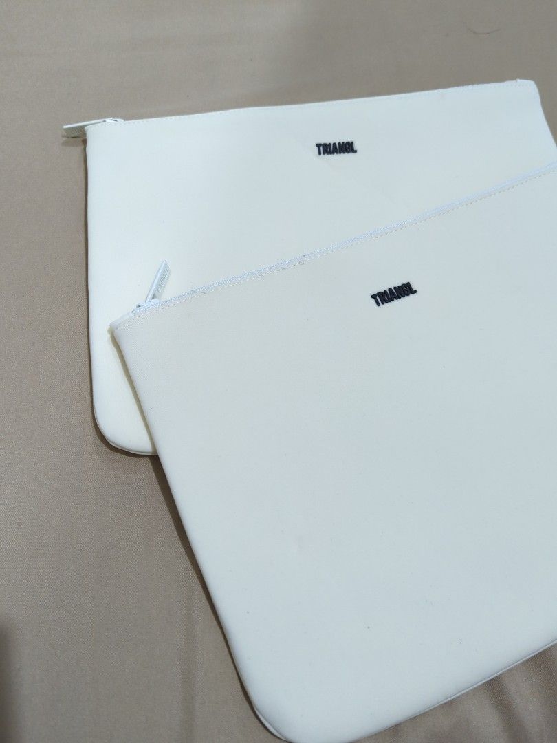 Triangl Ivory Pouch on Carousell