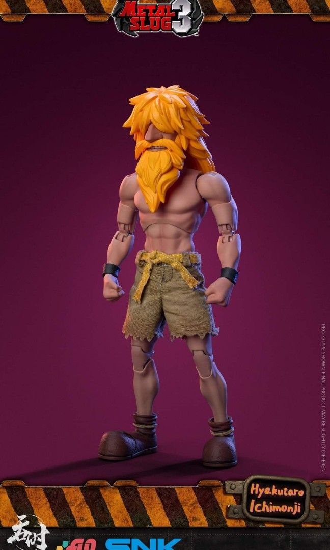 Tunshi Studio x SNK - Metal Slug - Hyakutaro Ichimanji - 1/12 scale, Hobbies & Toys, Toys ...