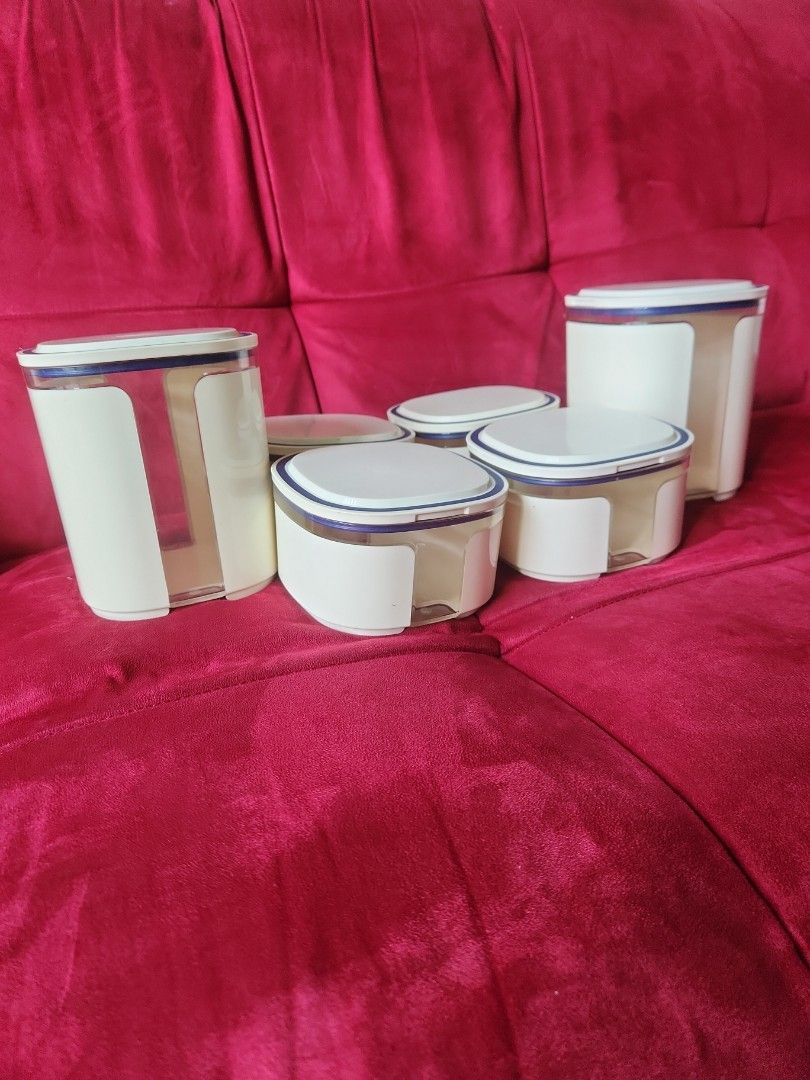 Tupperware Airtight Festive Cookies Containers, Furniture & Home Living ...