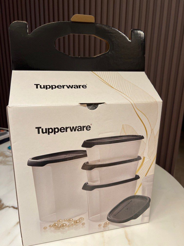 Tupperware one touch fresh set, Furniture & Home Living, Kitchenware & Tableware, Food ...