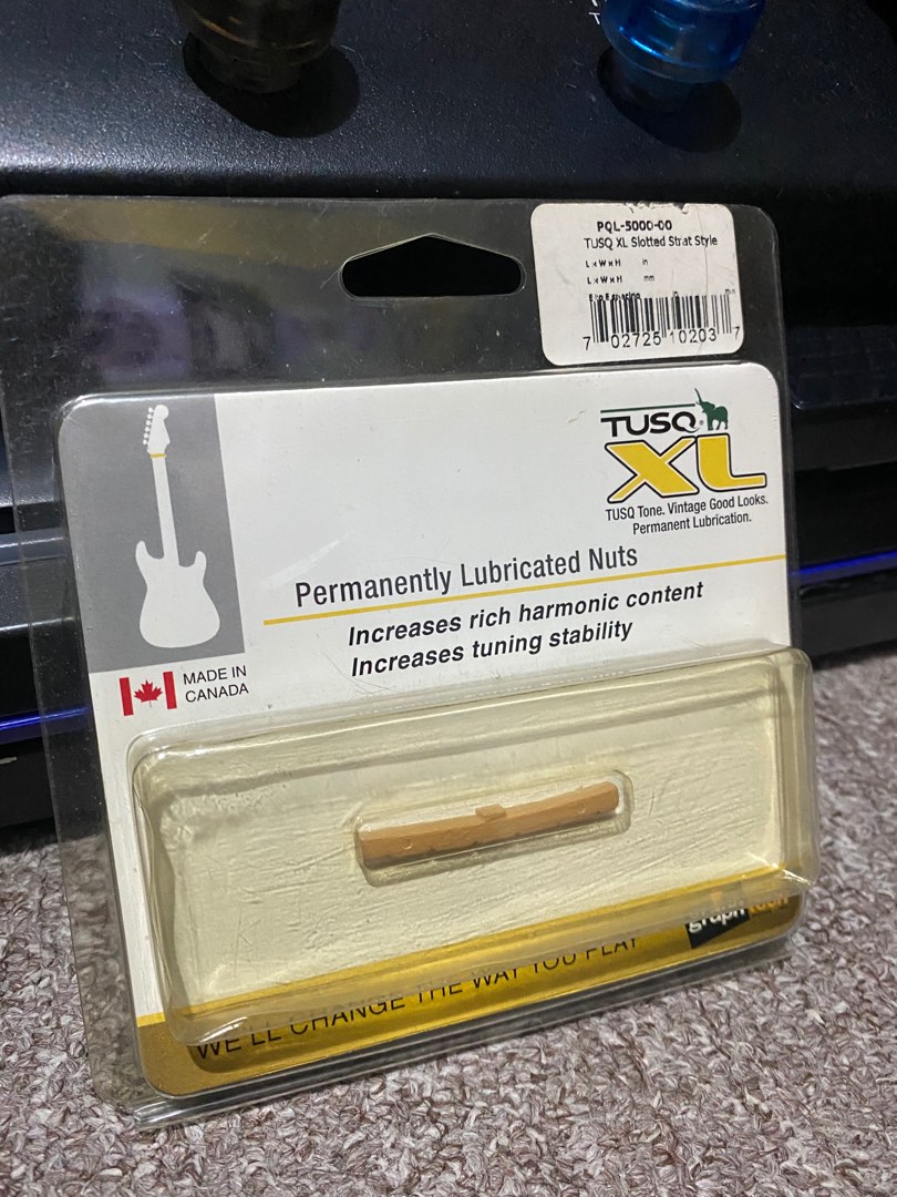 TUSQ XL Bone Nut, Hobbies & Toys, Music & Media, Music Accessories on ...