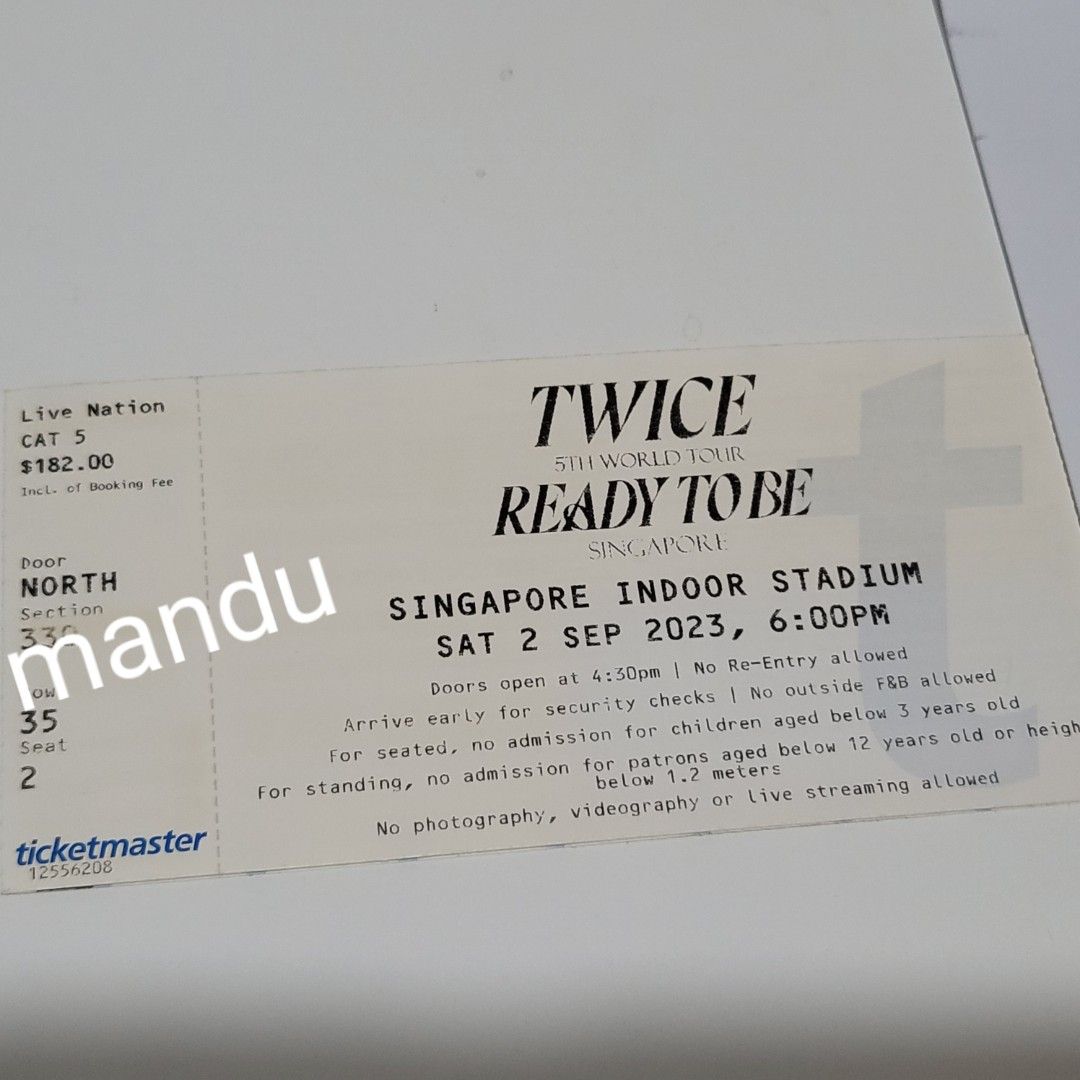Twice, Tickets & Vouchers, Event Tickets on Carousell