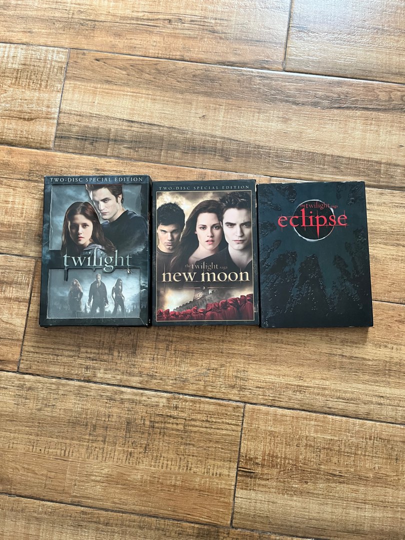 Twilight DVDs, Hobbies & Toys, Music & Media, CDs & DVDs on Carousell