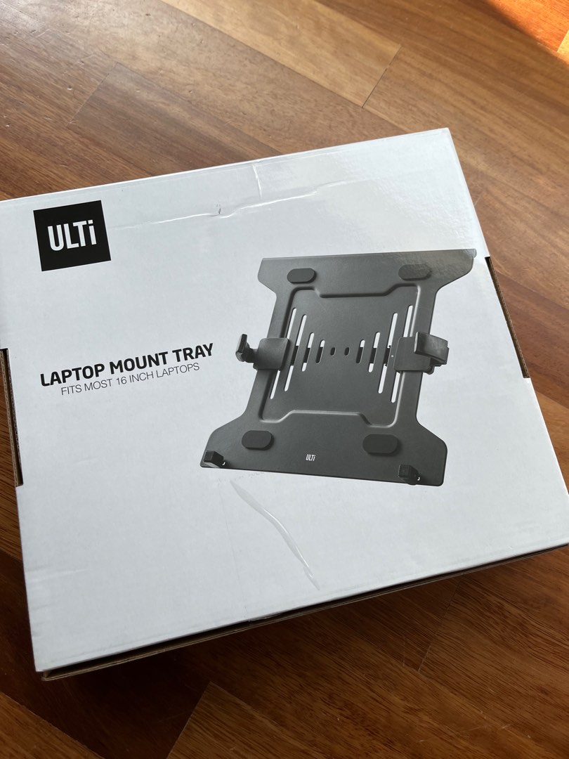 ULTi Laptop Mount Tray for Monitor Arms VESA Mount, Computers & Tech ...