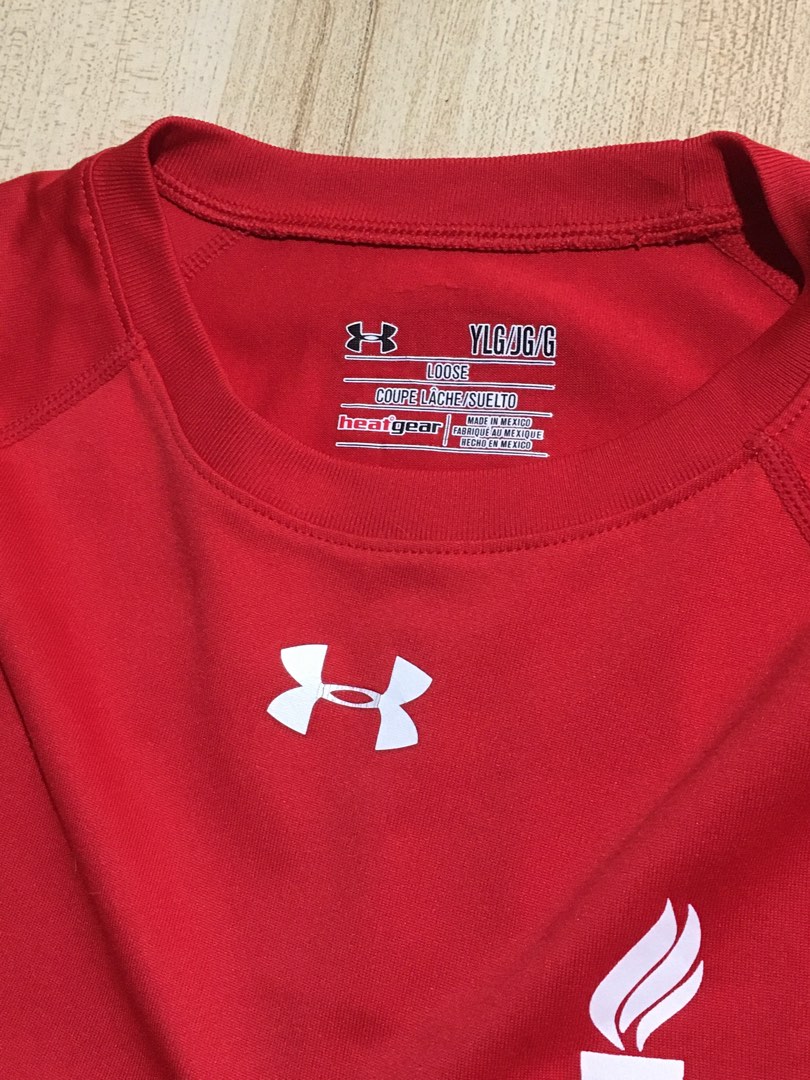 UNDER ARMOUR | Red Compression Shirt, Men's Fashion, Activewear on ...
