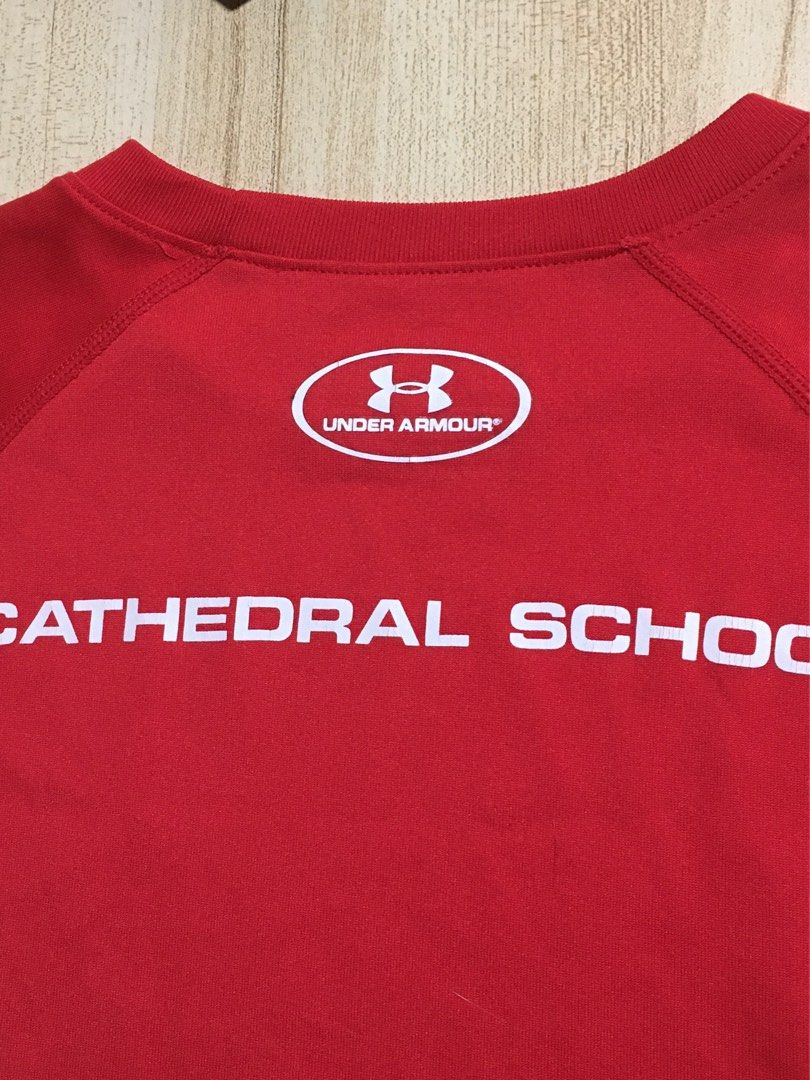 UNDER ARMOUR | Red Compression Shirt, Men's Fashion, Activewear on ...