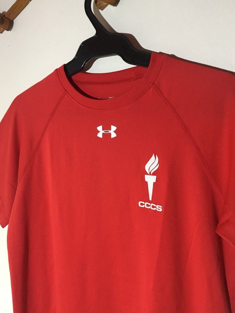 UNDER ARMOUR | Red Compression Shirt, Men's Fashion, Activewear on ...