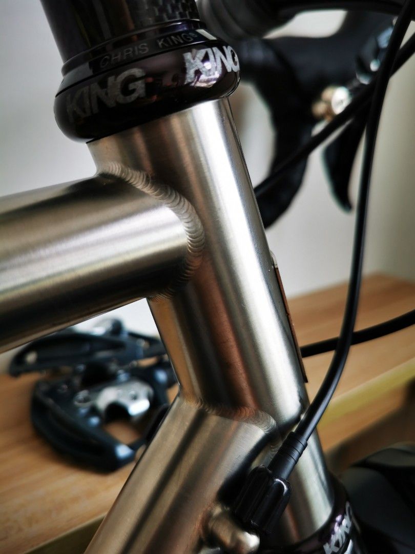 [US] Seven Titianium Road bike 55, Sports Equipment, Bicycles & Parts, Bicycles on Carousell