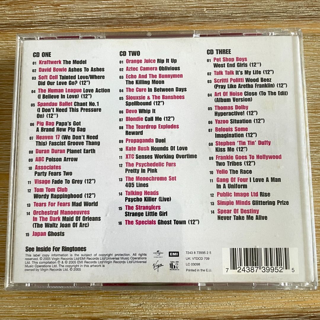 [USED] Various "Real Eighties Hits plus Extended Mixes" 3 CD set ...