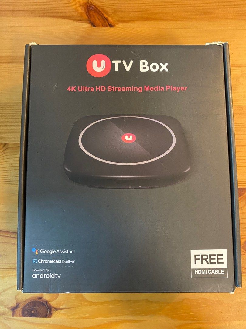 UTV BOX 4K HD STREAMING MEDIA PLAYER, 家庭電器, 電視 & 其他娛樂, 串流媒體及集線器 - Carousell