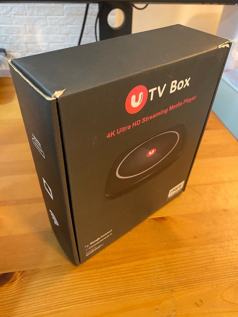 UTV BOX 4K HD STREAMING MEDIA PLAYER, 家庭電器, 電視 & 其他娛樂, 串流媒體及集線器 - Carousell