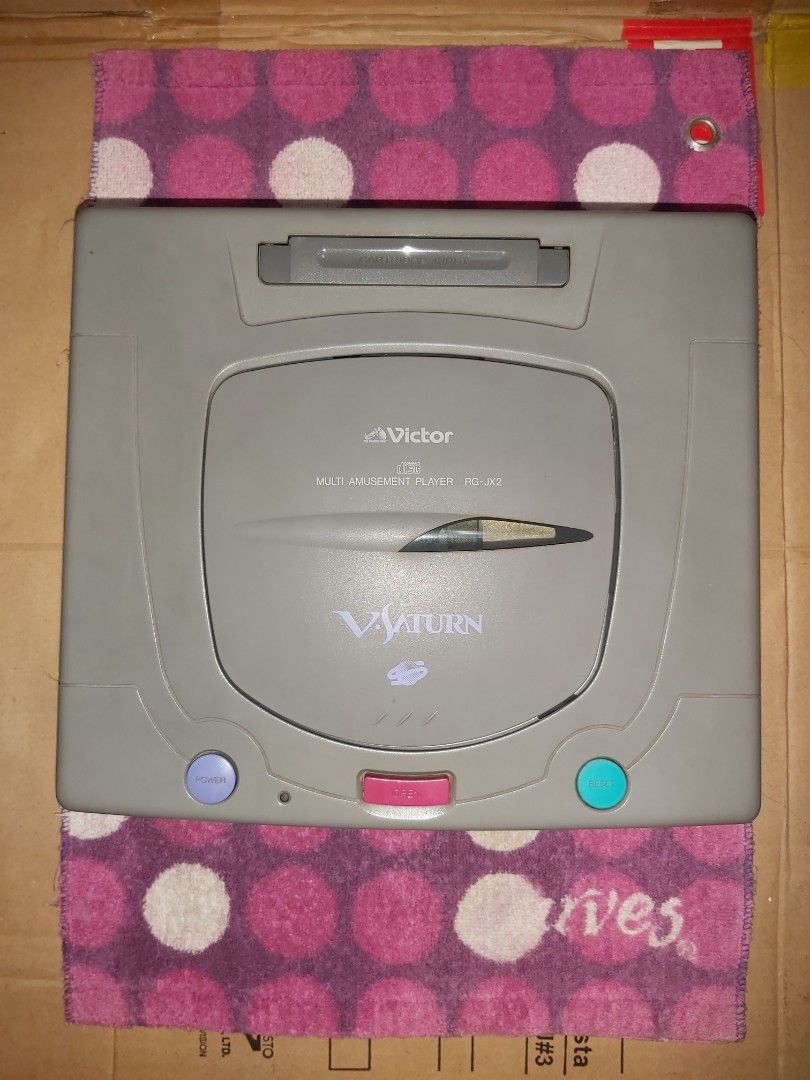 V Saturn Victor Saturn 世嘉土星 Sega 遊戲機 淨主機 已改機 第二版 Version Two Ver.2, 男裝 ...