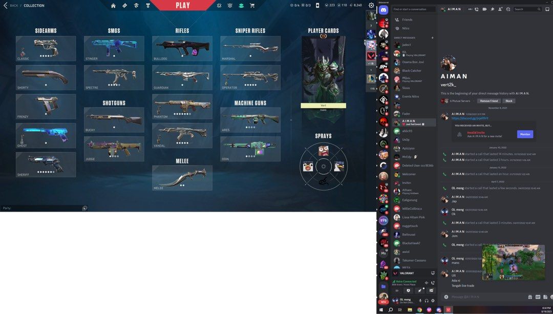 Valorant Account For Sell, Video Gaming, Video Games, Others on Carousell