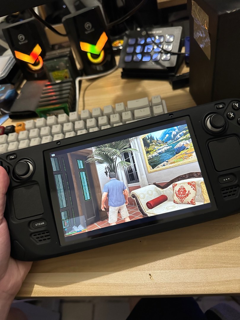 Valve Steam Deck 64gb Complete, Video Gaming, Video Game Consoles ...