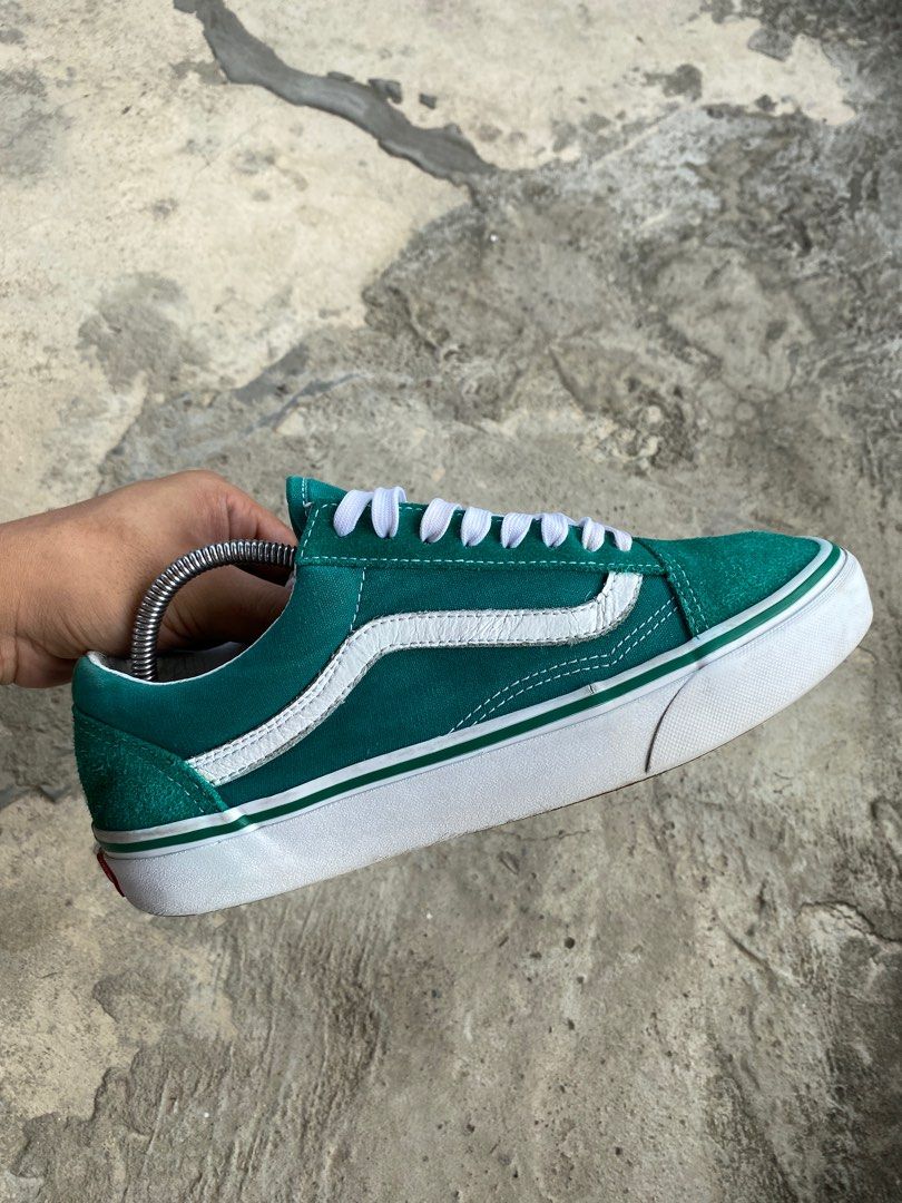 Vans OS Bistro Green, Men's Fashion, Footwear, Sneakers on Carousell