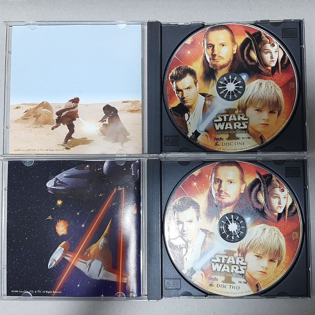 Star Wars VCD, Hobbies & Toys, Music & Media, CDs & DVDs on Carousell