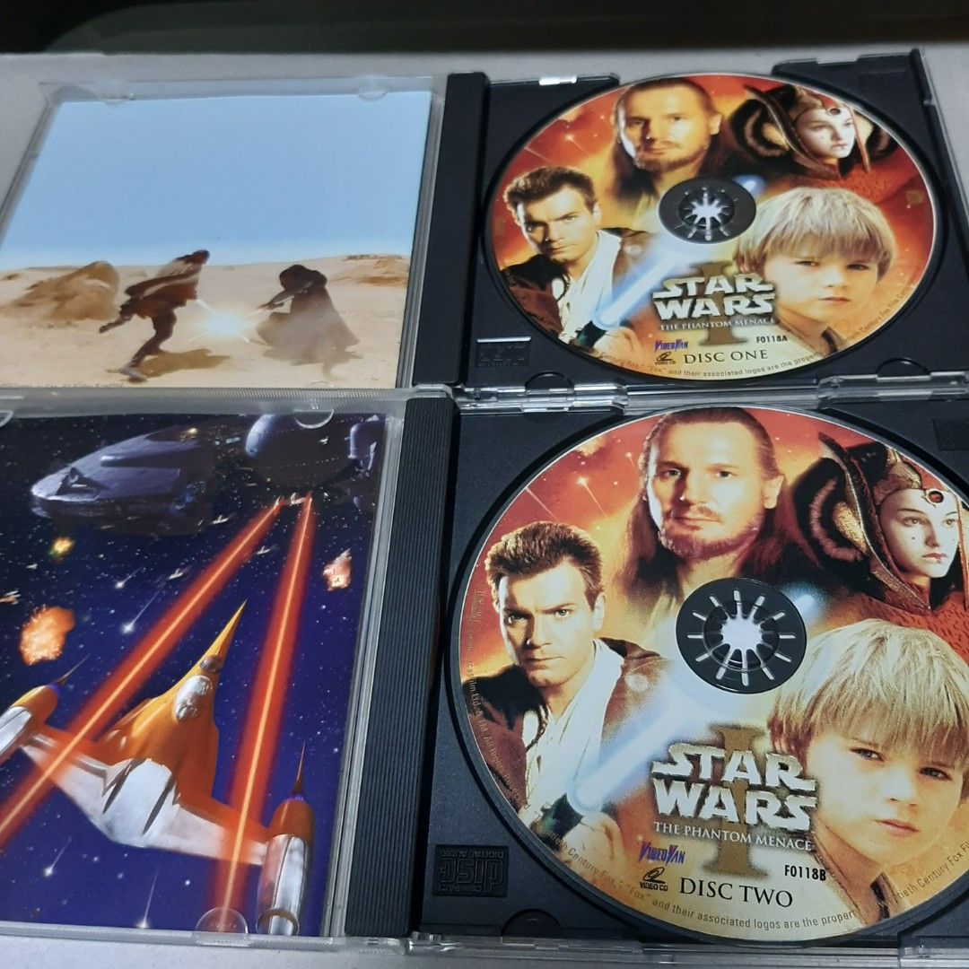 Star Wars VCD, Hobbies & Toys, Music & Media, CDs & DVDs on Carousell
