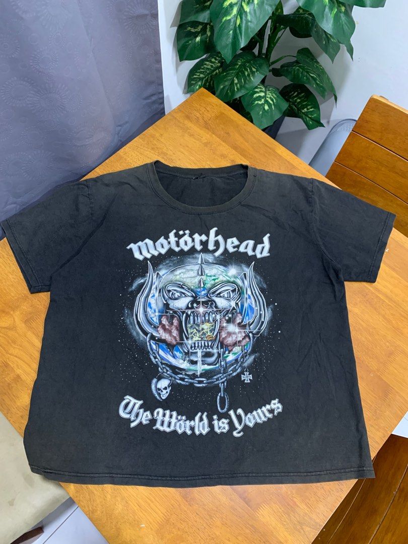 Vintage Motorhead Tshirt, Women's Fashion, Tops, Shirts on Carousell