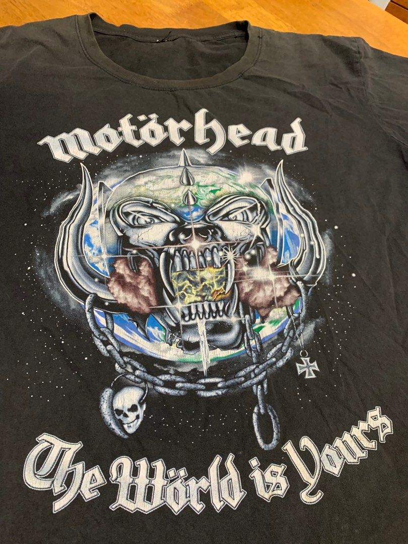 Vintage Motorhead Tshirt, Women's Fashion, Tops, Shirts on Carousell
