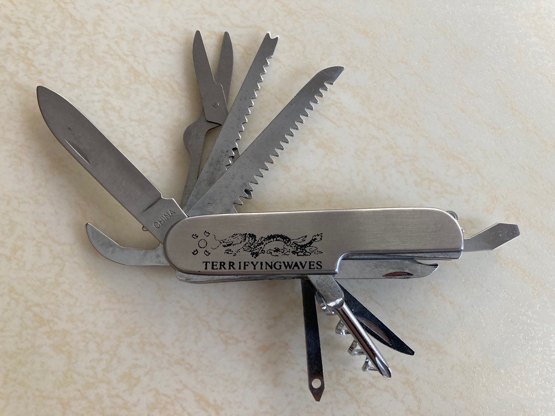 Vintage Utility Multi-Purpose Knife, Hobbies & Toys, Collectibles ...