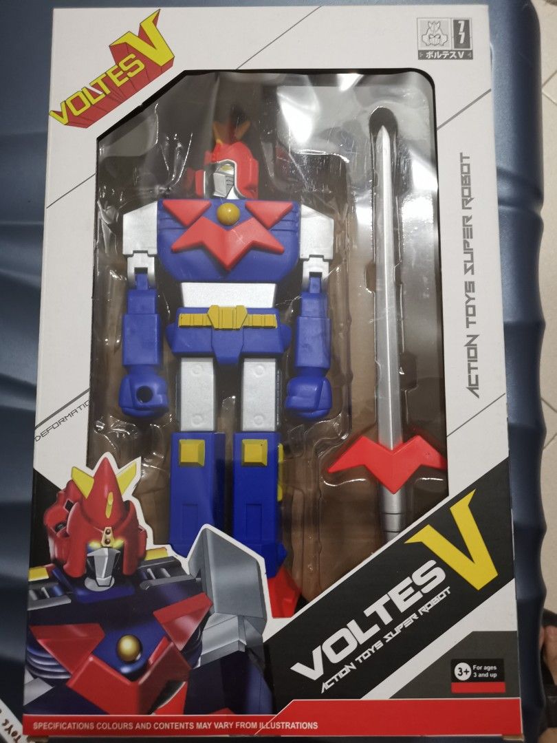 VOLTES V BOOTLEG 12 INCHES, Hobbies & Toys, Toys & Games on Carousell