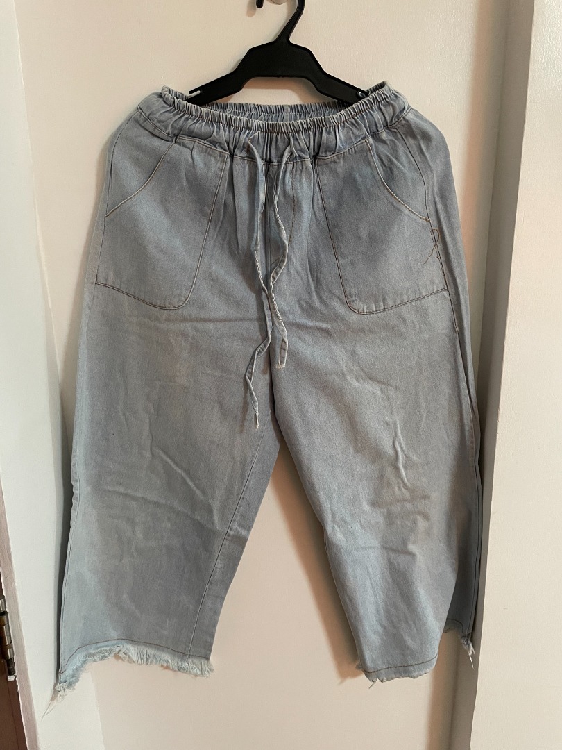 Washed Maong Jeans on Carousell