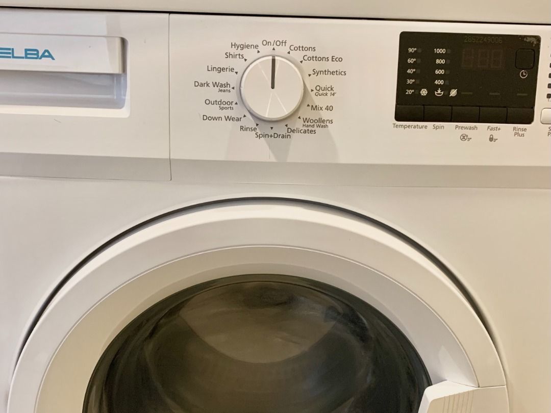 Washing Machine ELBA 7KG White, TV & Home Appliances, Washing Machines ...