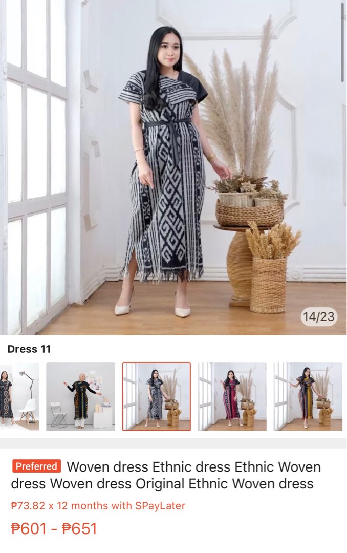 Weave yakan ethnic dress on Carousell