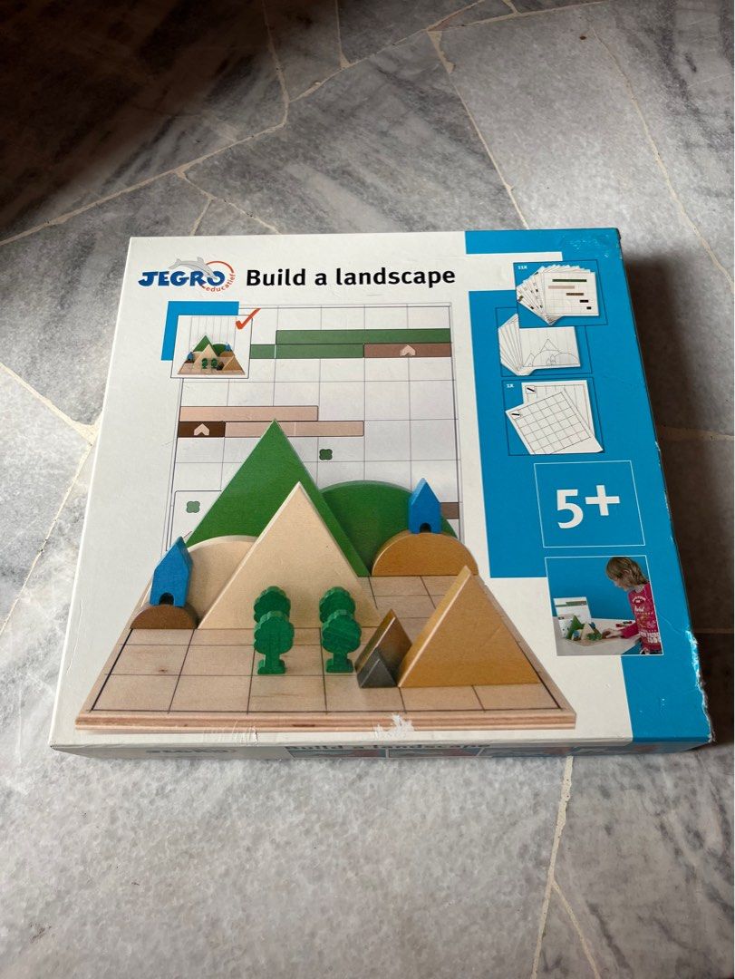 Wooden Toy Jegro Building A Landscape, Hobbies & Toys, Toys & Games on ...