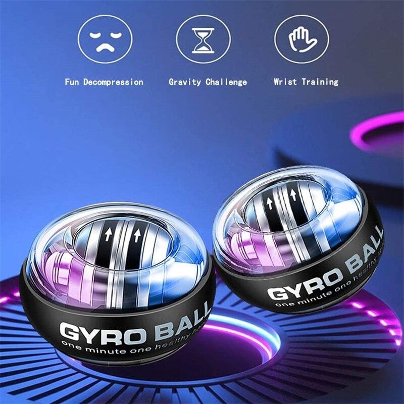 Wrist Ball Self-starting Gyroscope Powerball Gyro Power Hand Ball ...