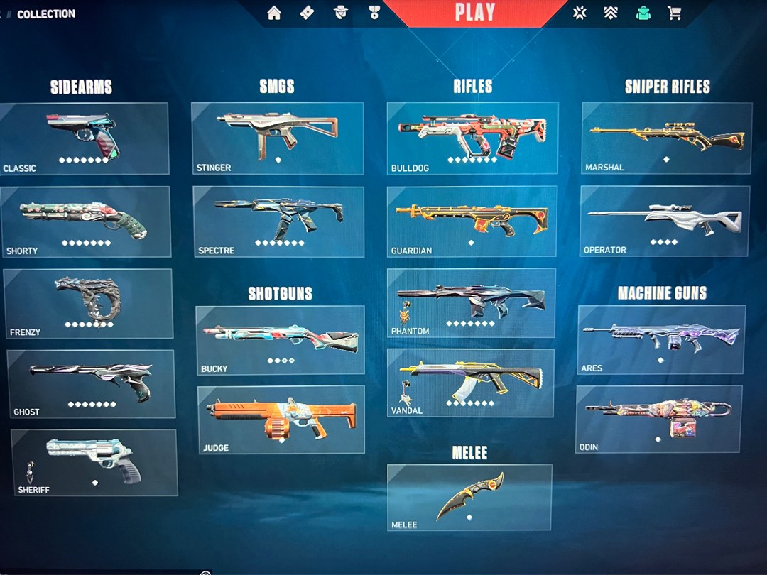 WTS/WTT 18 PREMS + Ruin Dagger Valorant Account, Video Gaming, Gaming ...