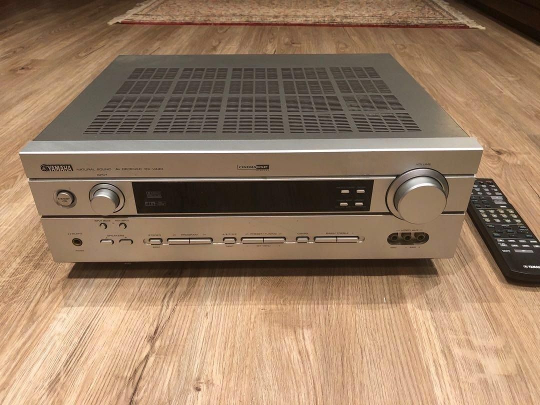 Yamaha AV Receiver RX-V440, Natural Sound, with DSP & Remote | Palpable ...
