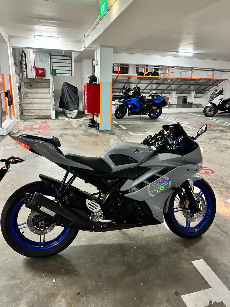 Yamaha R15 V2(Feb 2026) renewable, Motorcycles, Motorcycles for Sale, Class 2B on Carousell