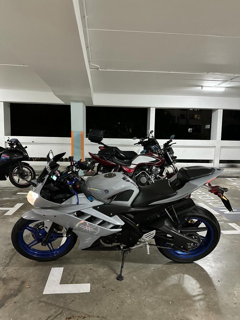 Yamaha R15 V2(Feb 2026) renewable, Motorcycles, Motorcycles for Sale, Class 2B on Carousell
