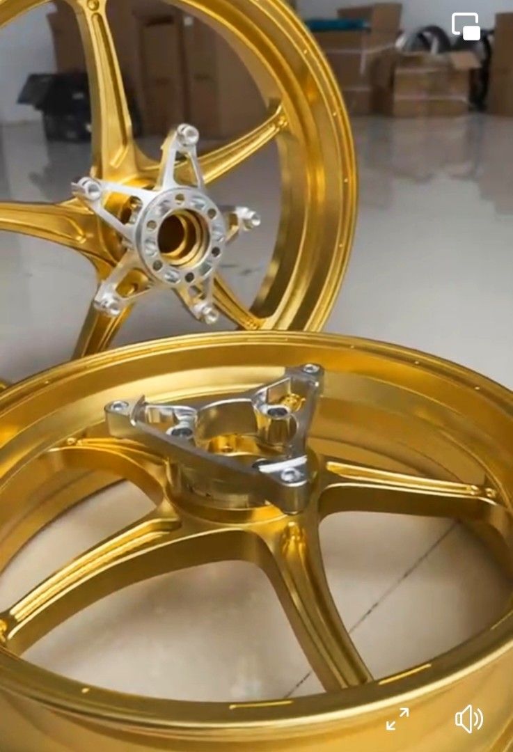 Yamaha Xmax rim set, Motorcycles, Motorcycle Accessories on Carousell