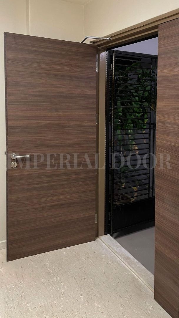 Solid core laminate door, Furniture & Home Living, Security & Locks ...