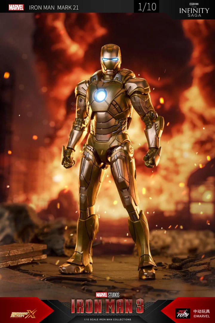 ZD Toys - Iron Man Mark 21 (Midas) Action Figure (PREORDER), Hobbies ...
