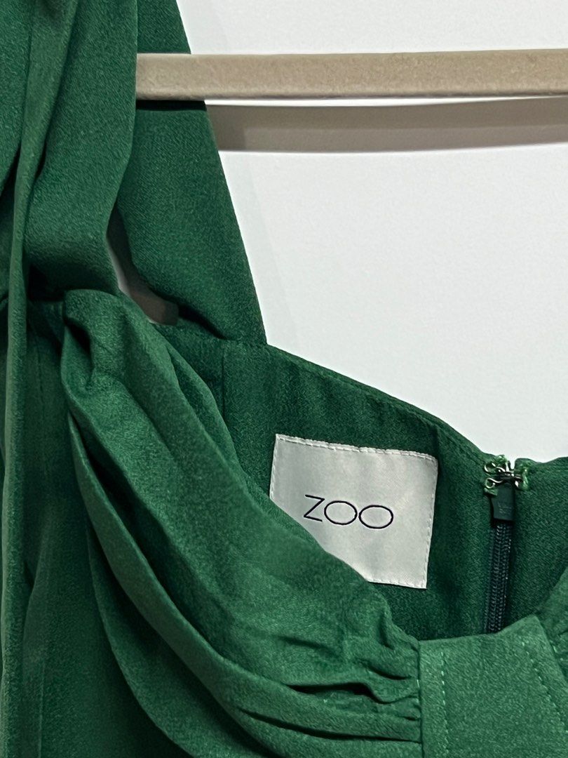 ZOO LABEL - FAYETTE Tie on Shoulder Maxi Dress with Gathered Cup ...