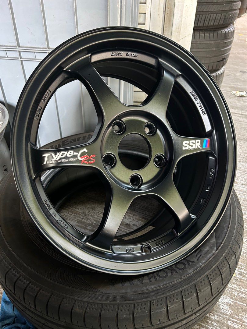16” RARE ORIGINAL SSR 5x114.3 RIM - RAYS VOLKSRACING SSR TE37 RPF01 ...