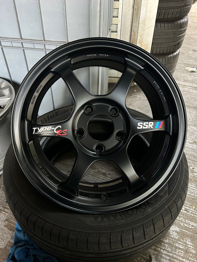 16” RARE ORIGINAL SSR 5x114.3 RIM - RAYS VOLKSRACING SSR TE37 RPF01 ...