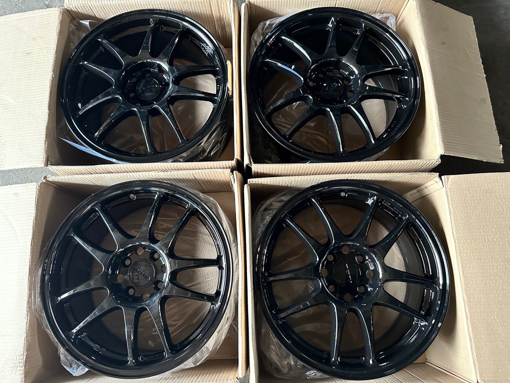 16” Rota Torque Yamaha Black 4Holes pcd 100 Mags bnew on Carousell