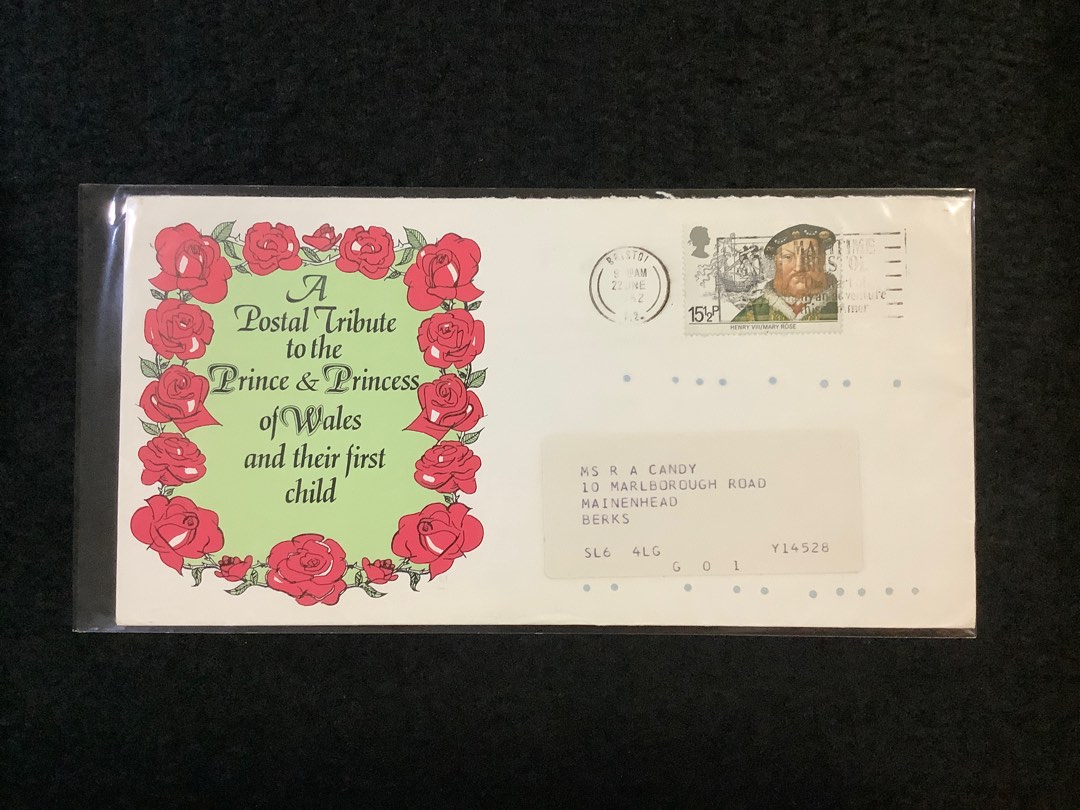 1982 Great Britain A Postal Tribute To The Prince & Princess Of Wales ...