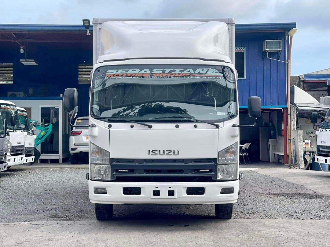 2023 Isuzu Elf Aluminum Closed Van 17.5ft. N-Series NPR 6 Stud with ...
