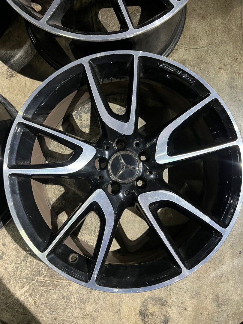20” AMG rims (Used), Car Accessories, Tyres & Rims on Carousell