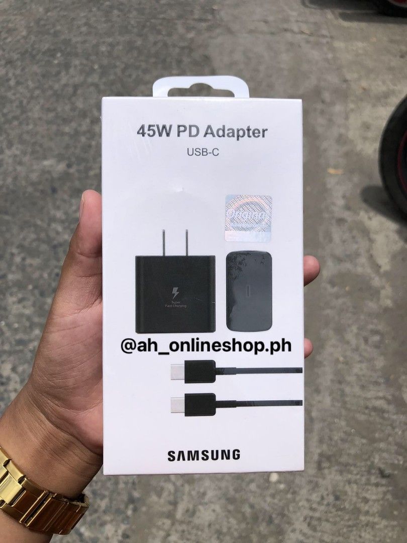 45W PD Adapter USB-C Set Charger on Carousell