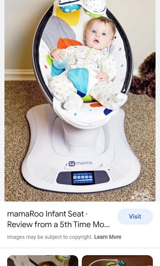 4Moms mamaRoo 3.0 Plush Seat, Babies & Kids, Baby Nursery & Kids Furniture, Cots & Cribs on ...