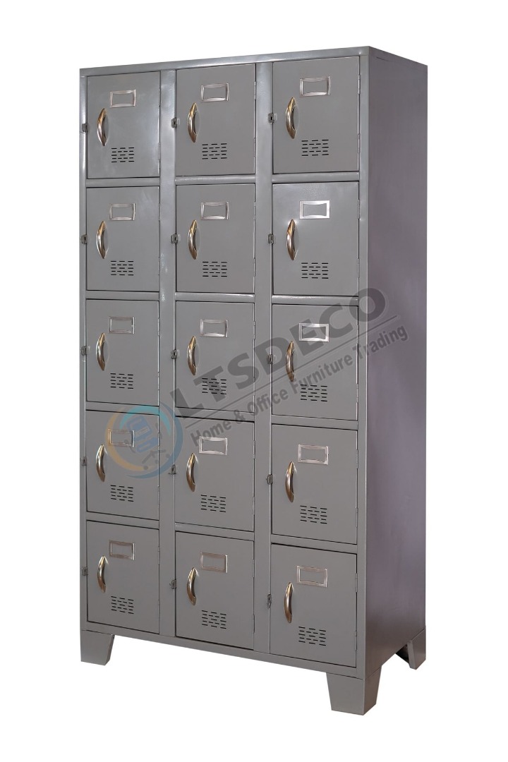 6 Door Steel Locker with Stand *Assembled *Pad Lock Type * OFFICE ...