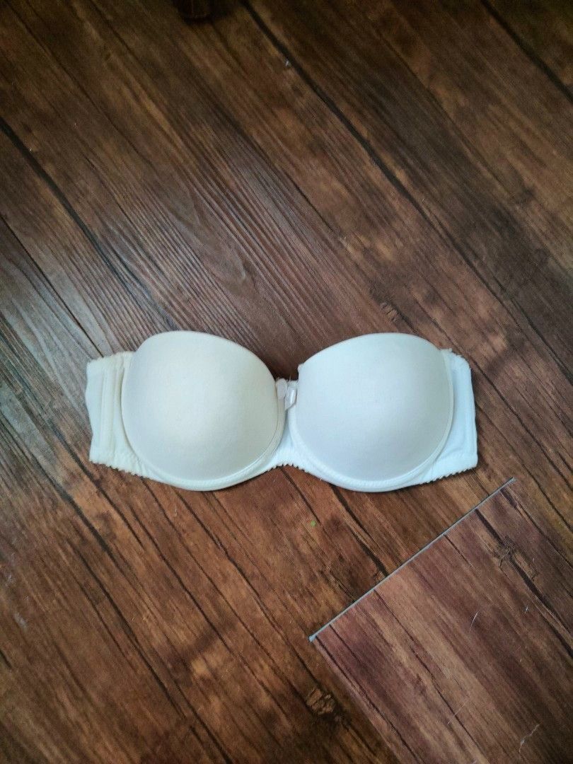 75 NBB Turkish decollete high quality white bra with removable ...