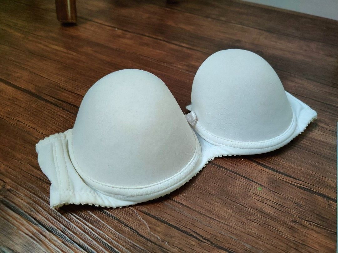 75 NBB Turkish decollete high quality white bra with removable ...