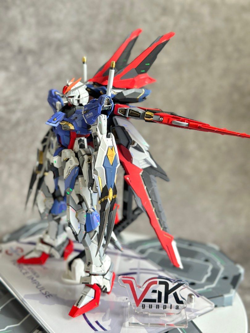 高達 全上色完成 育膠樂園 GK 1/100 MG 脈衝高達 impulse gundam Bandai pg rg hg 144 60 ...